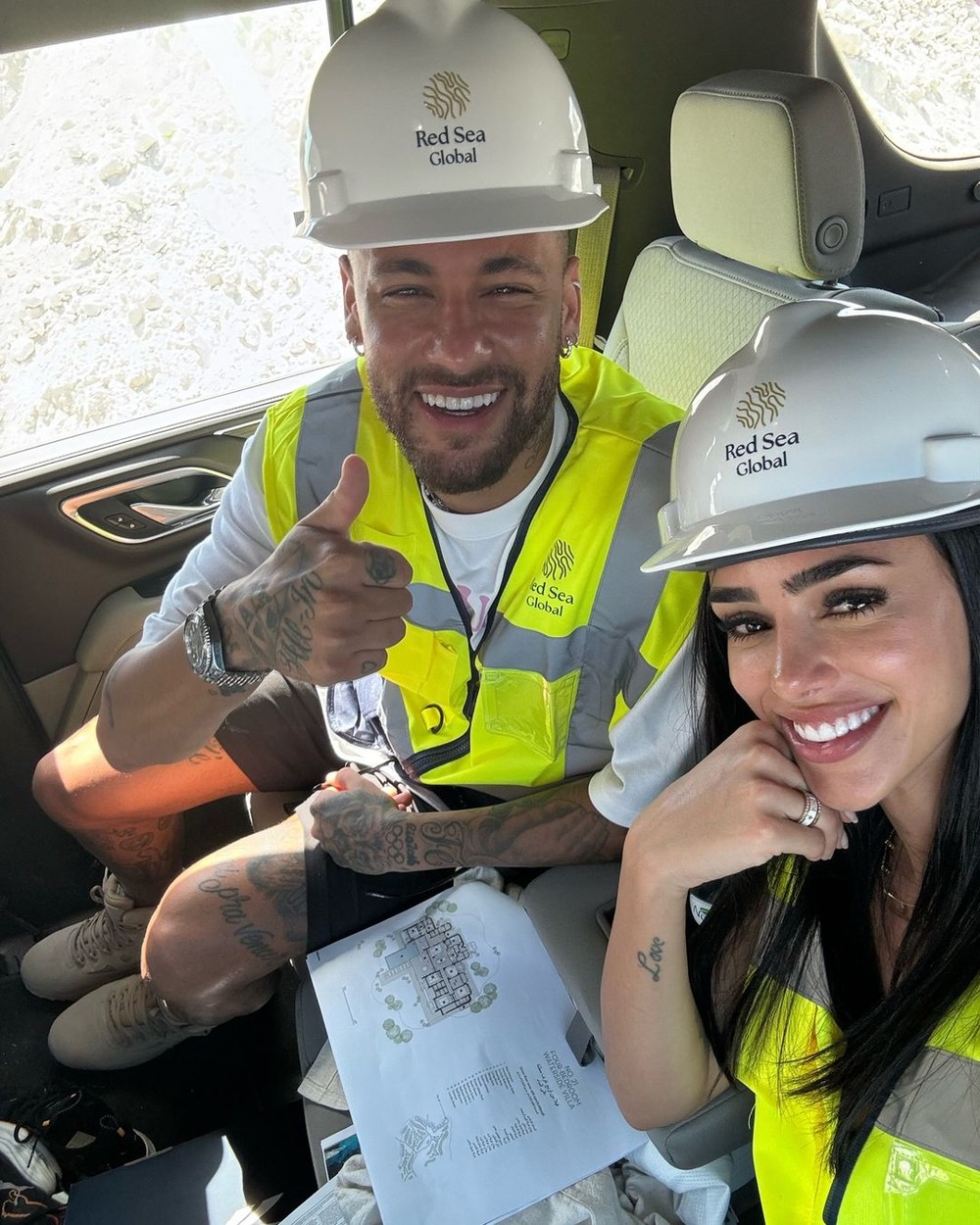Bruna Biancardi surge em clima de romance com Neymar: 'Tudo junto e ...