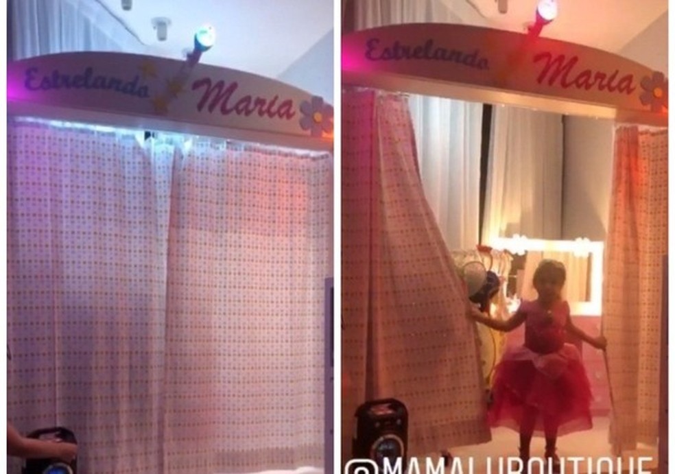Deborah Secco faz palco e camarim no quarto da filha: 'Mãe exagerada'