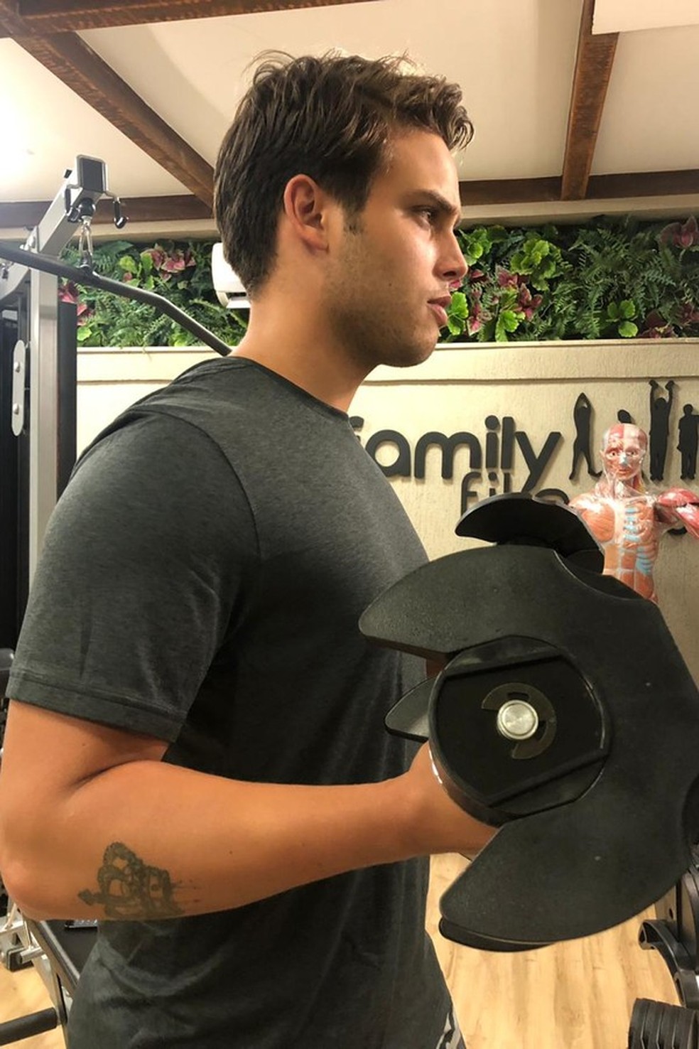 Depois de 3 anos sedentário, Jonathan Couto volta a malhar