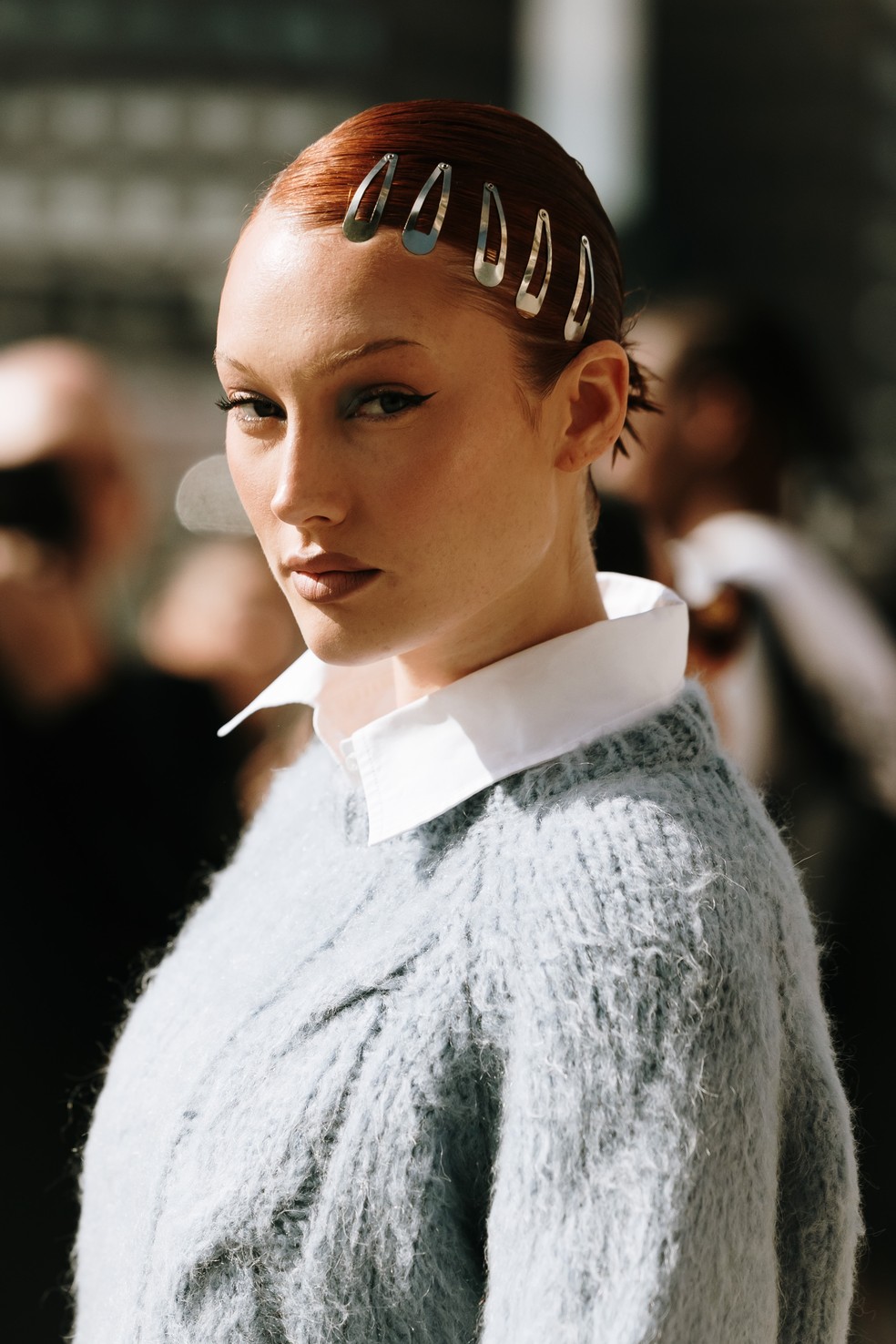 LFW: os melhores looks de beleza do street style londrino