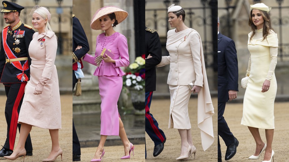 Os looks das rainhas e princesas de todo o mundo na coroação