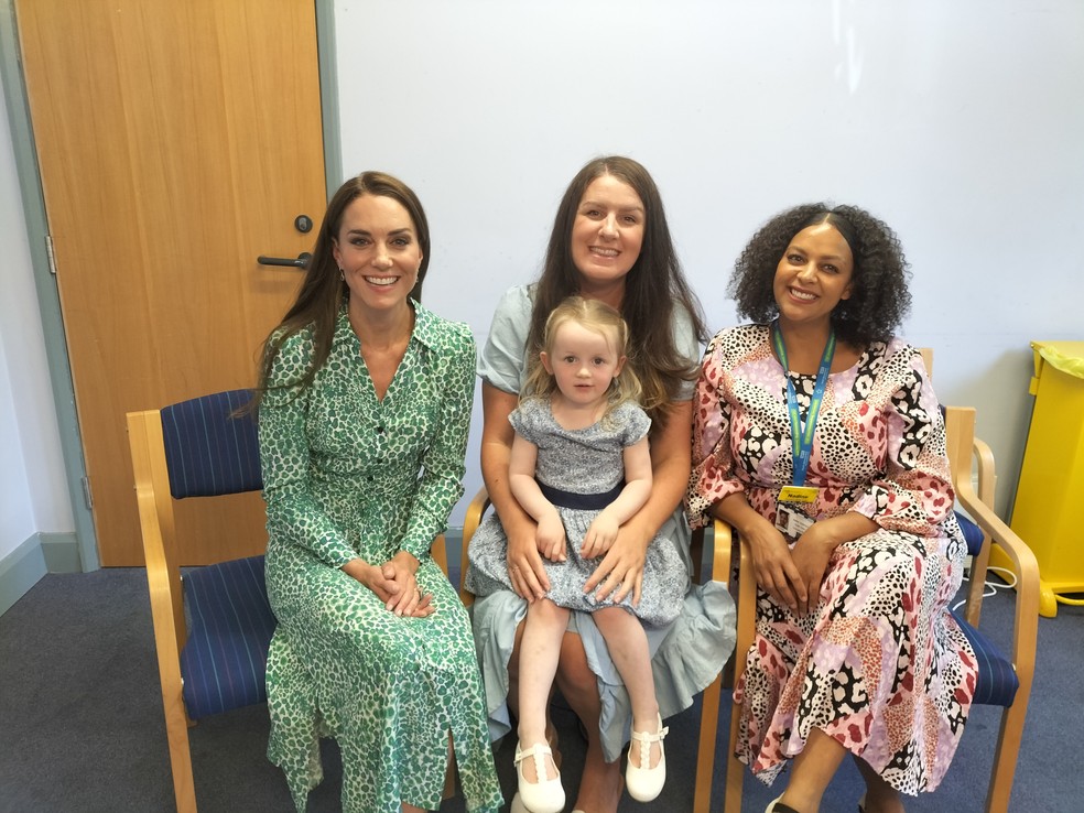 Kate Middleton aposta em look grifado dos pés a cabeça para visita em ...