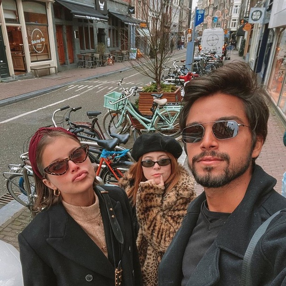 Rodrigo Simas e Agatha Moreira curtem estação de esqui na Áustria