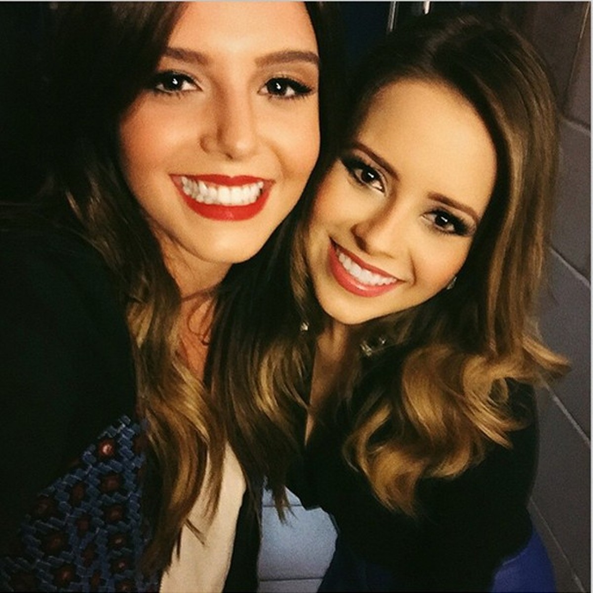 Gi Lancellotti tieta Sandy em bastidores do 'Superstar'