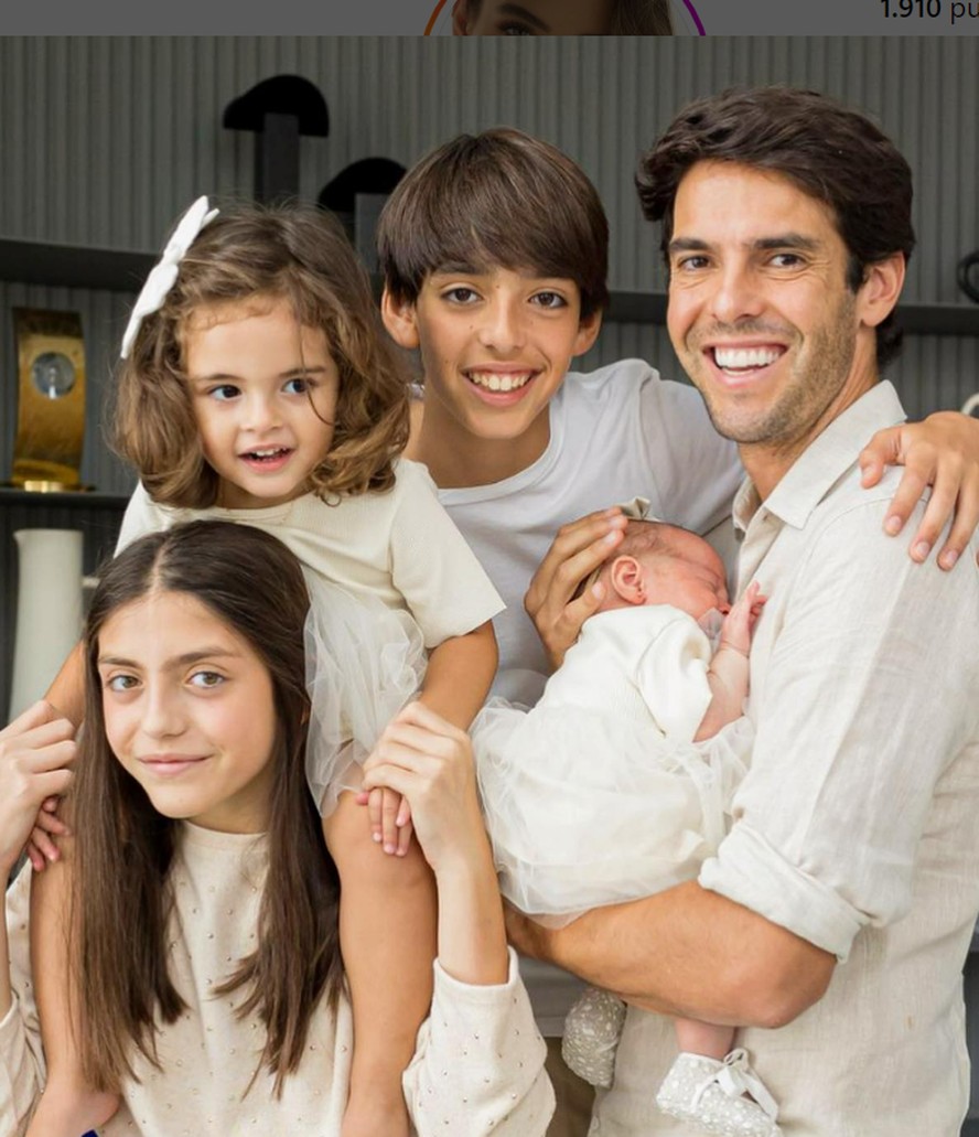 Carol Batista leite se derrete ao desejar Feliz dia Dos Pais para Kaká ...