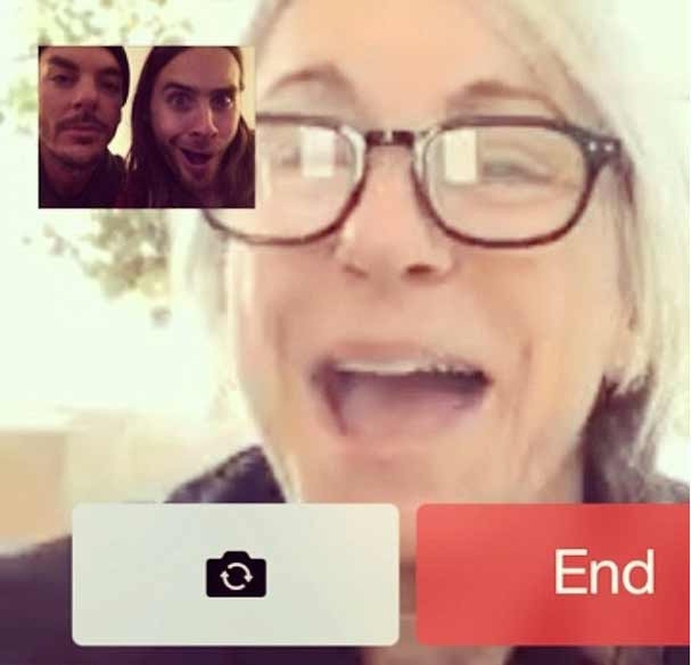 Jared Leto convida a mãe para o Oscar pelo FaceTime e registra a reação