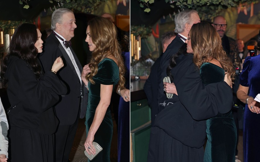 Jessie J e Kate Middleton trocam abraço após enfrentarem jornada contra ...