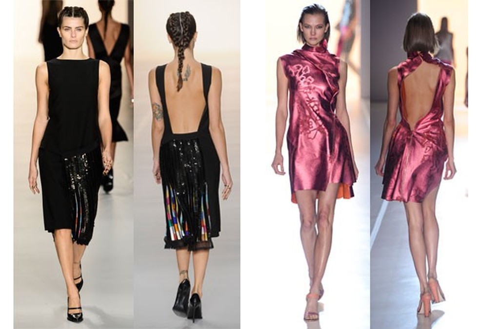 Costas quentes! Nesta temporada, todo mundo vai olhar pra trás