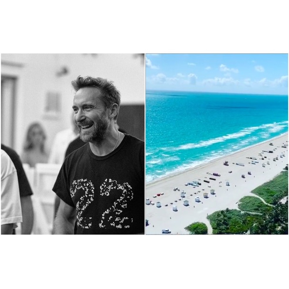 Impressionado, David Guetta filma praia em Miami totalmente vazia