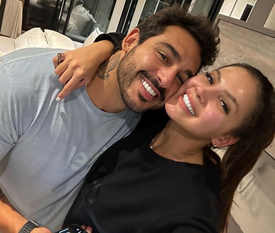 Namorado de Luana Andrade se declara: 'Daqui até a eternidade'