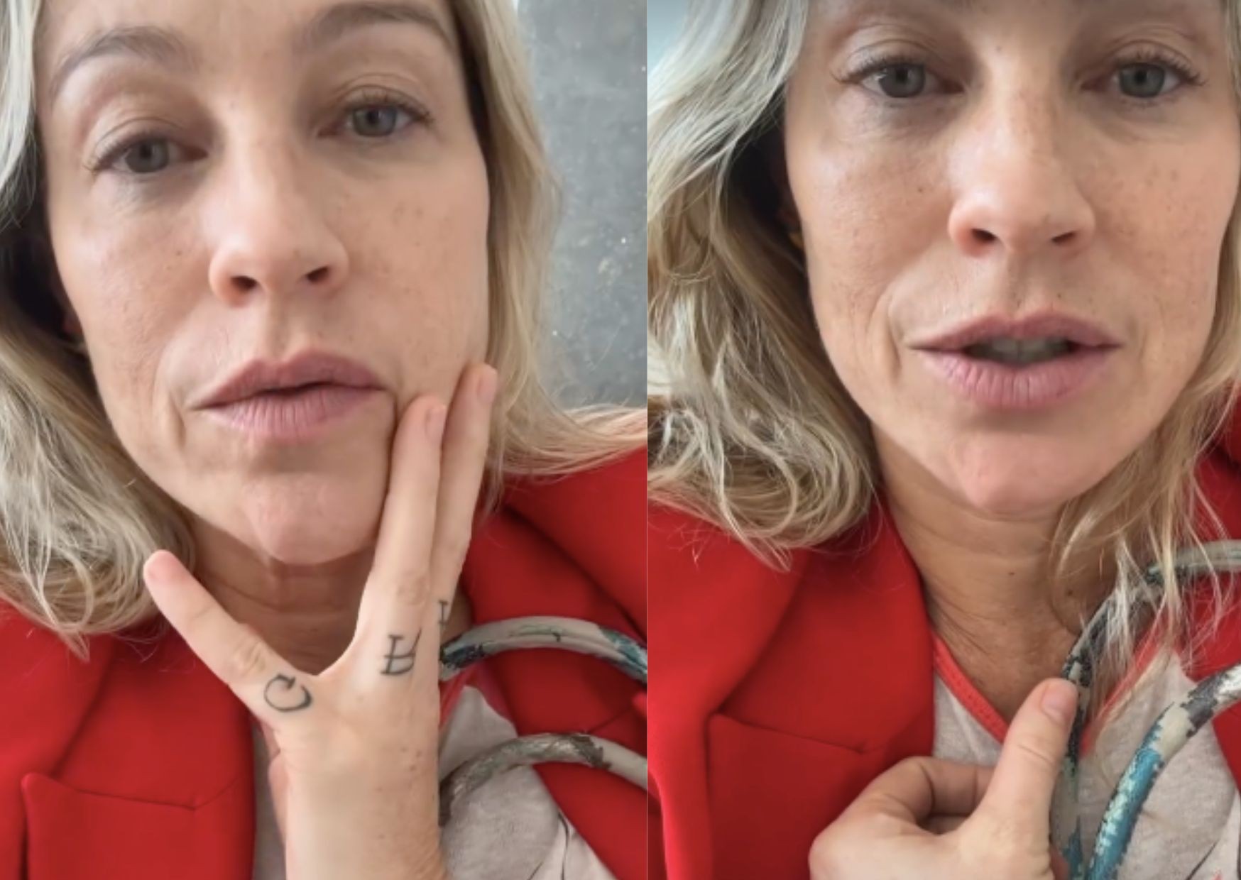 Luana Piovani conta que audiência com Pedro Scooby foi cancelada