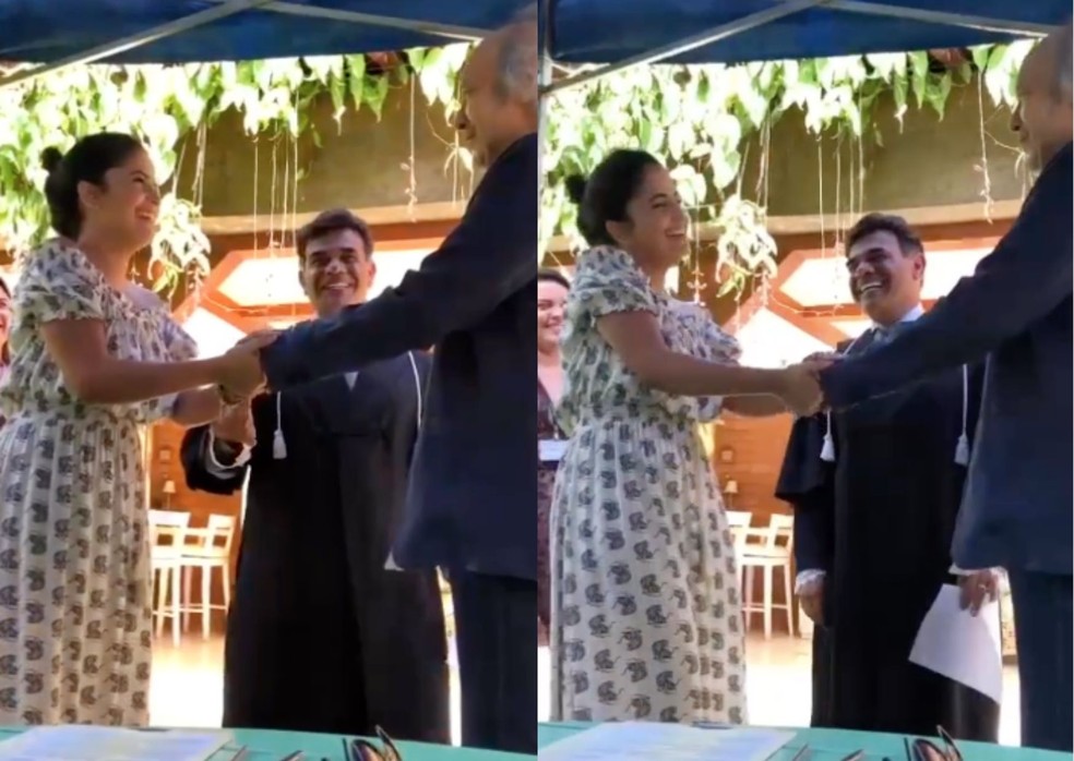 Fernanda Esteves, viúva de Erasmo, relembra casamento com o cantor; assista