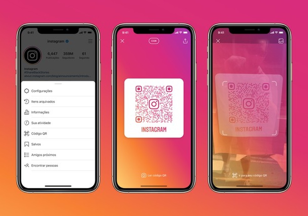 Instagram lança recurso de QR Code para divulgar perfis