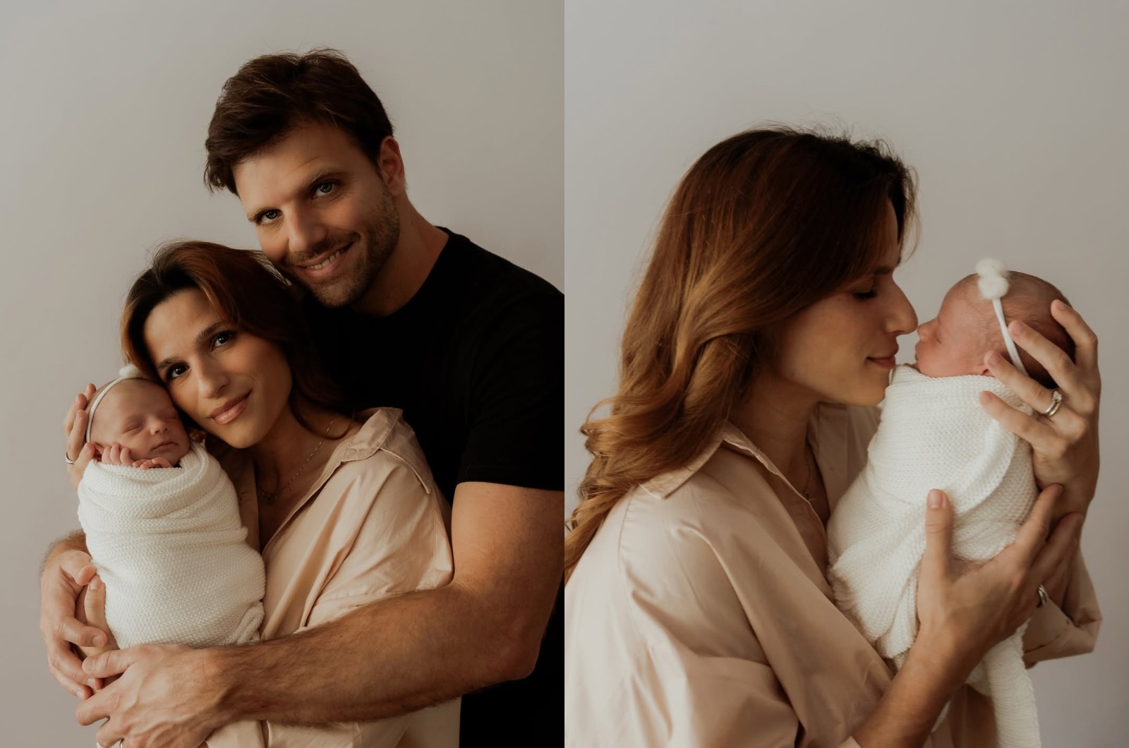 Jade Barbosa encanta com ensaio de fotos ao lado do marido e da filha ...