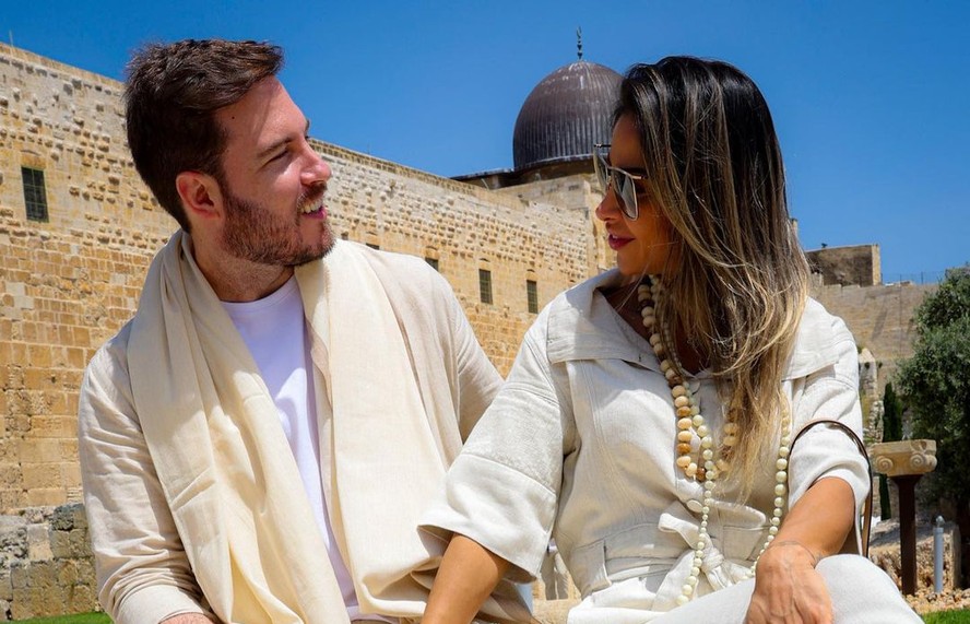 Maíra Cardi e Thiago Nigro explicam o que foram buscar durante viagem ...