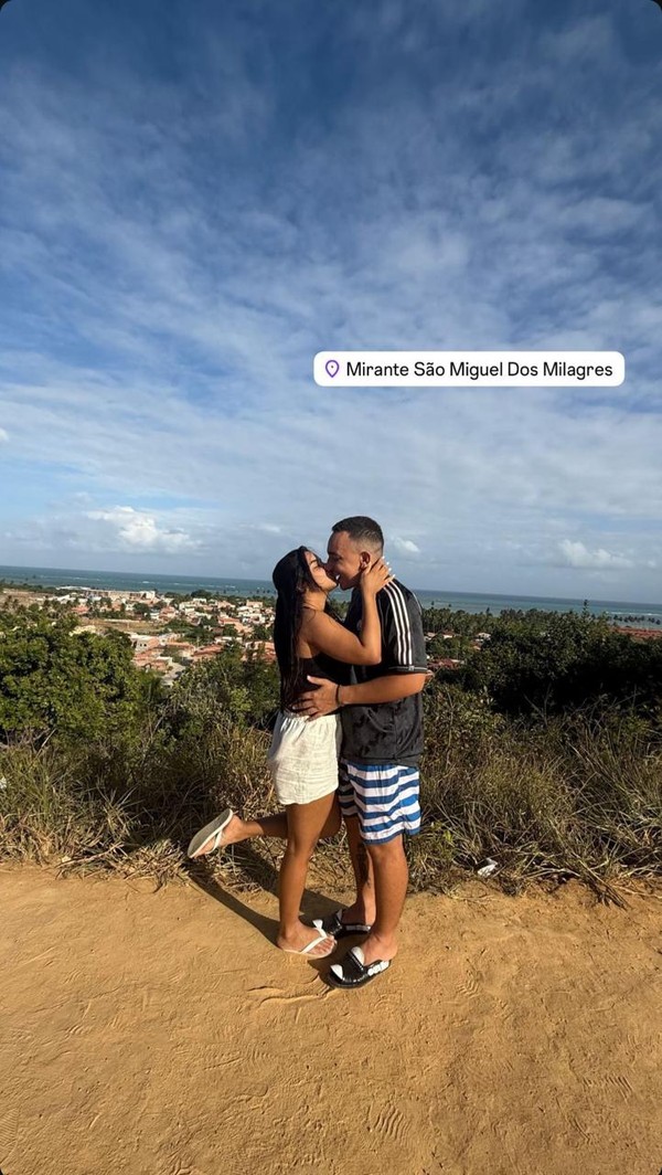 Ary Mirelle e João Gomes surgem em clima de romance durante Lua de Mel