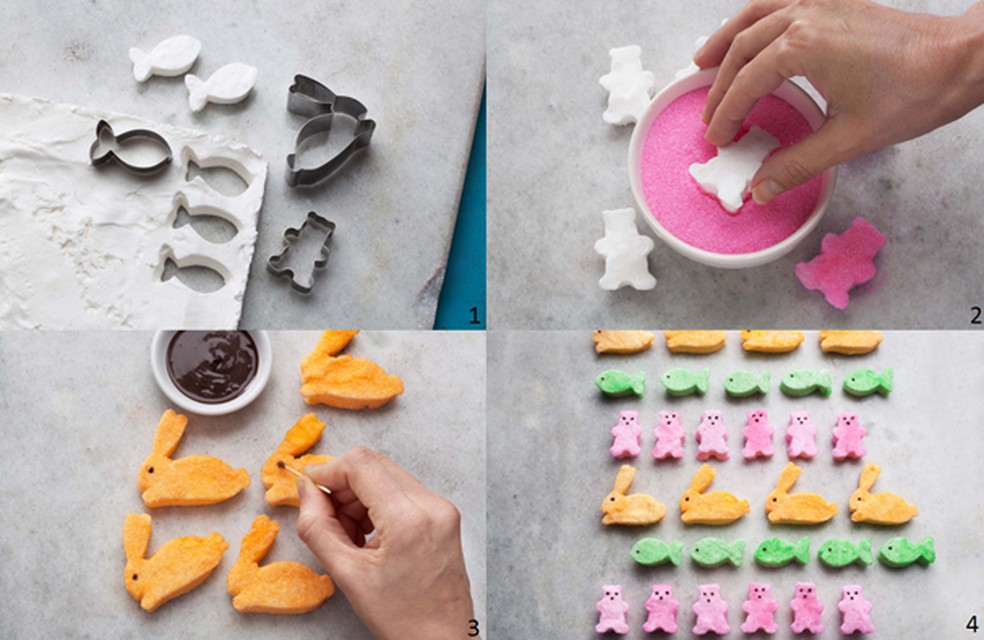 Marshmallow caseiro e colorido: faça a guloseima em casa