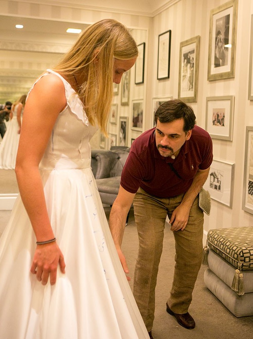 Sandro Barros cria vestido para baile de debutantes de Maria Pia de Orleans