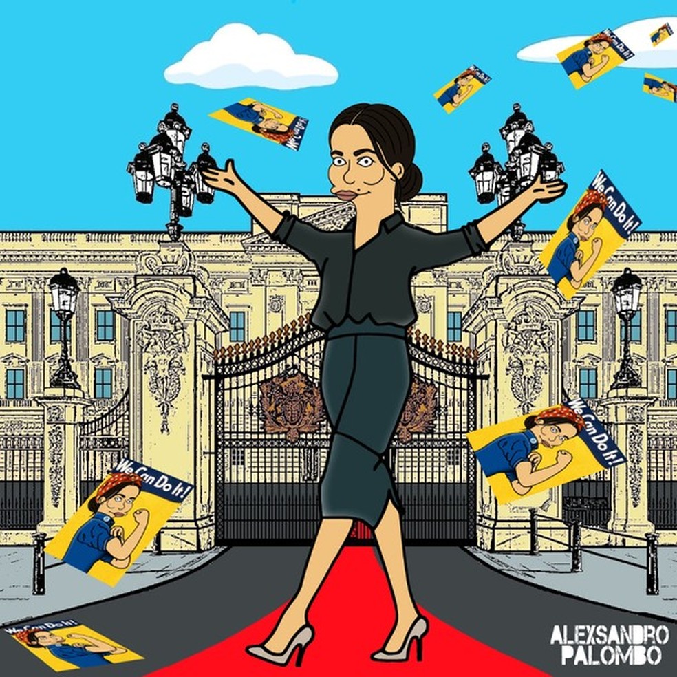 Meghan Markle vira personagem de 'Os Simpsons' em ilustrações