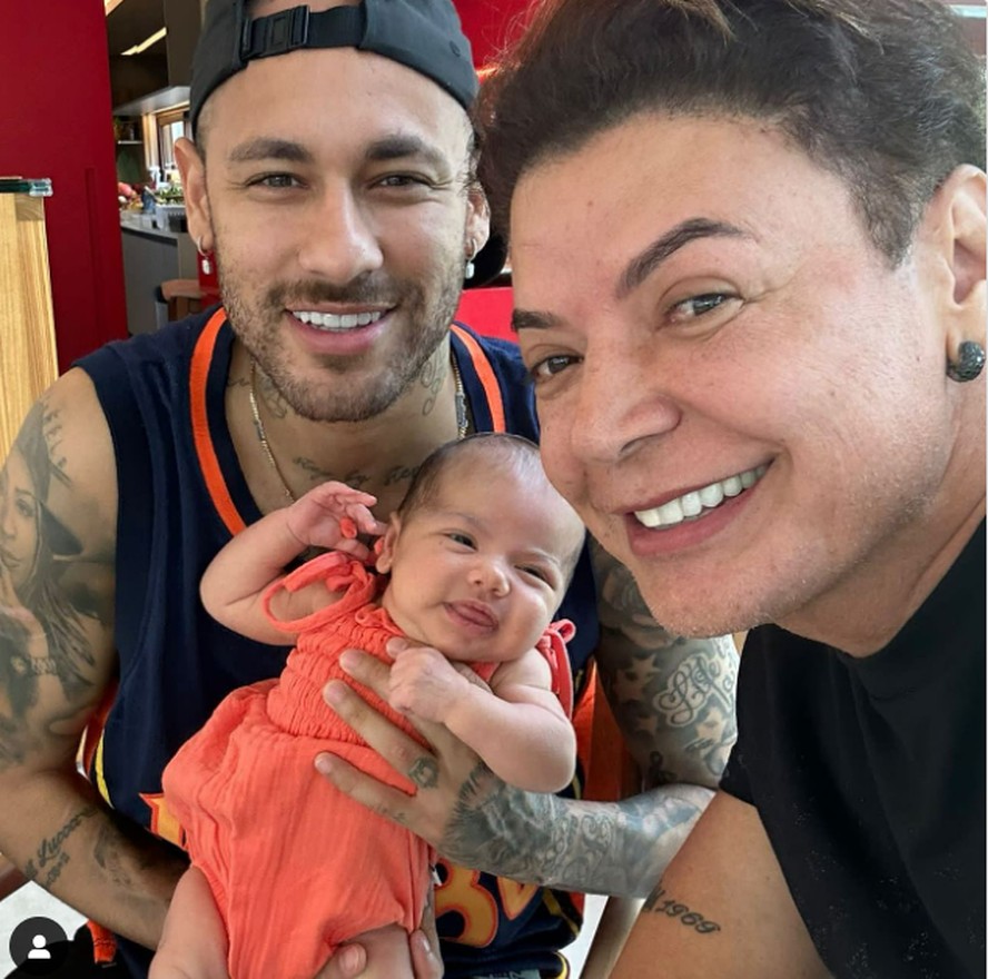 David Brazil mostra clique com Neymar e Mavie