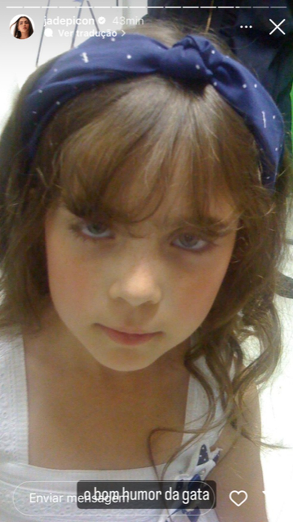 Jade Picon abre álbum de infância; veja as fotos