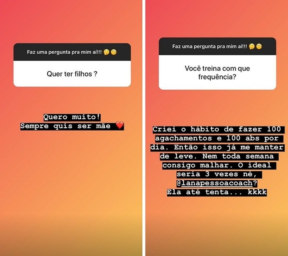 Iza responde perguntas de fãs sobre corpo, novo álbum e filhos