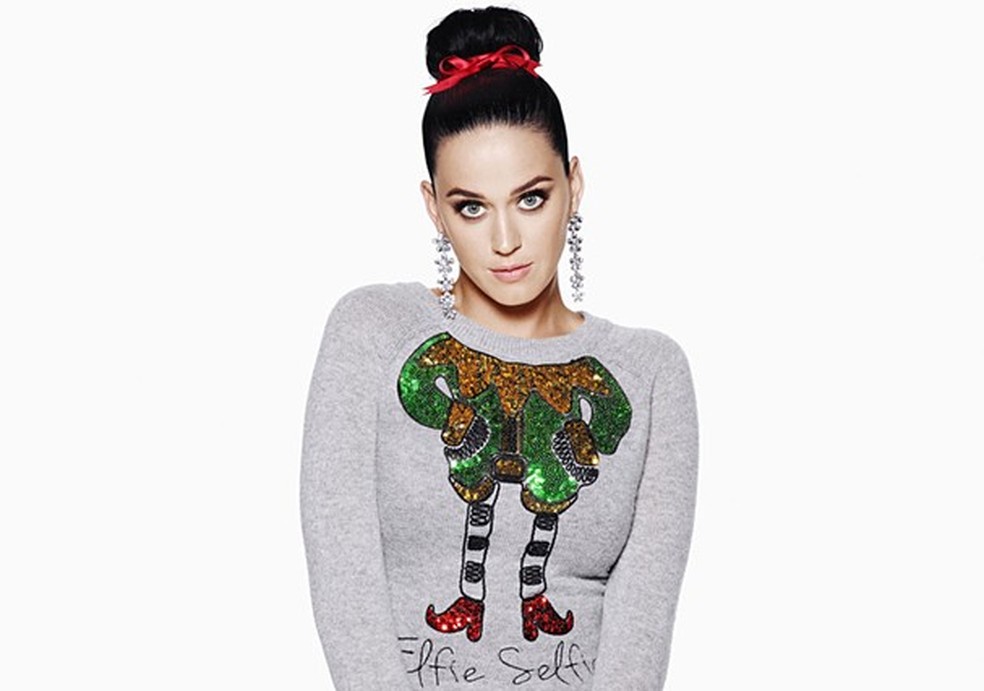 Katy Perry é a estrela de campanha de Natal da H& veja as fotos