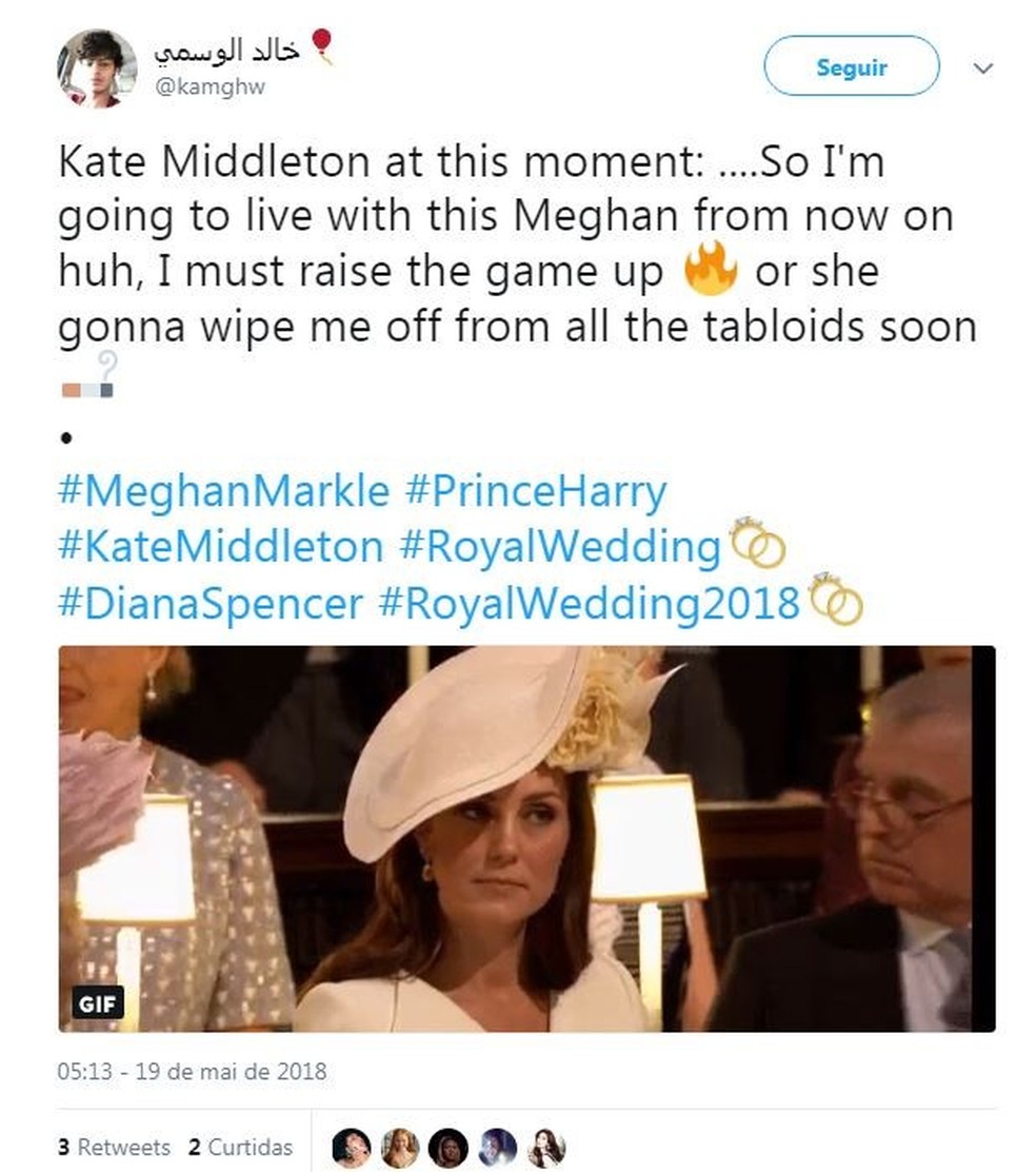 Casamento real: olhar de Kate Middleton para Camilla Parker vira meme
