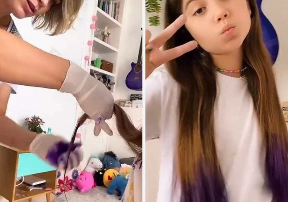 Flavia Alessandra transforma visual da filha Olivia