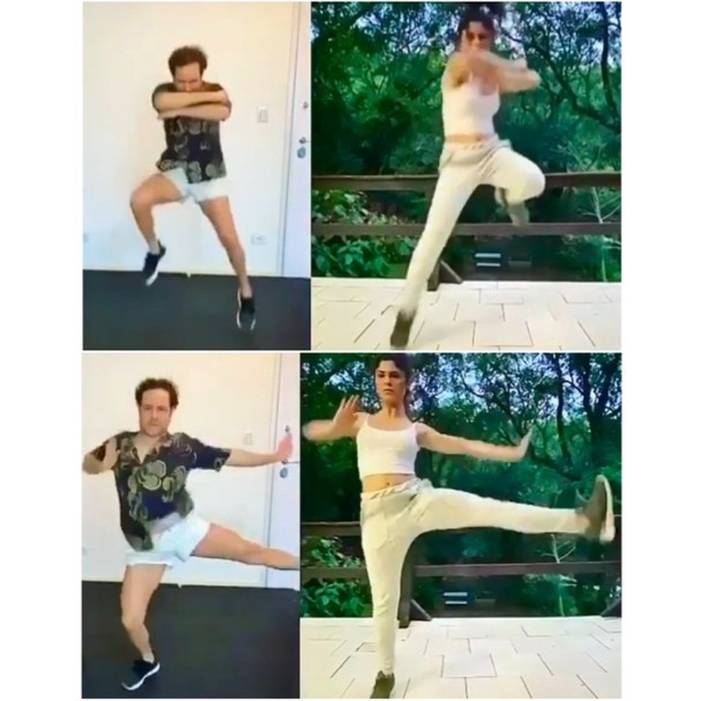 Julianne Trevisol arrasa em coreografia com Justin Neto