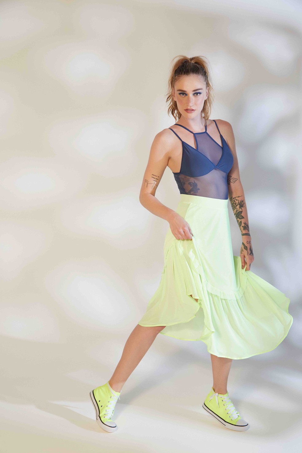 A marca brasileira Undertop desfila na NYFW