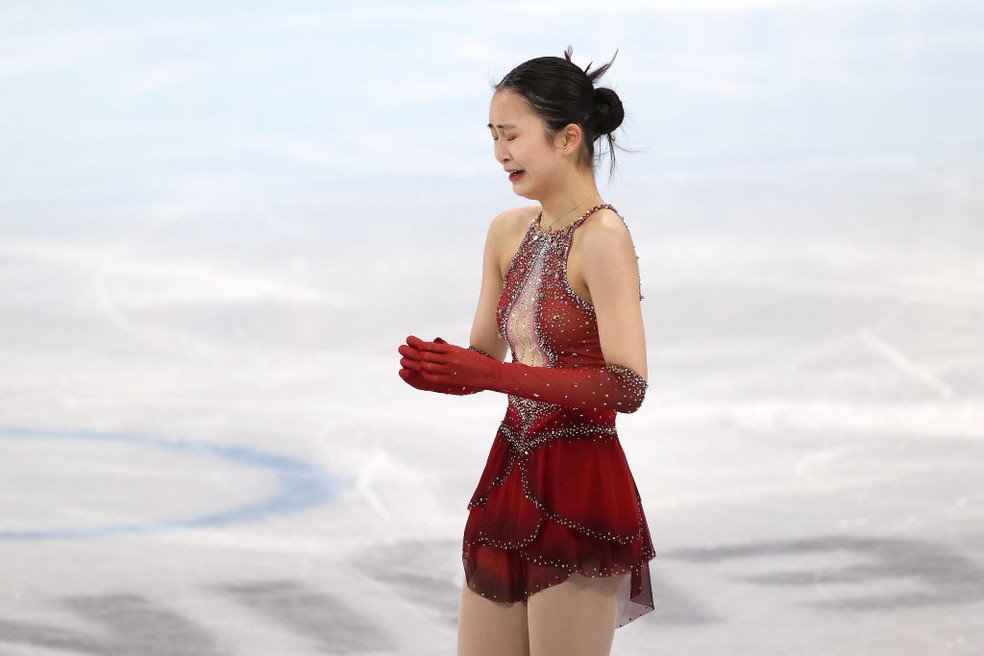 Patinadora Zhu Yi, da China, revela foco na saúde mental em meio a ...