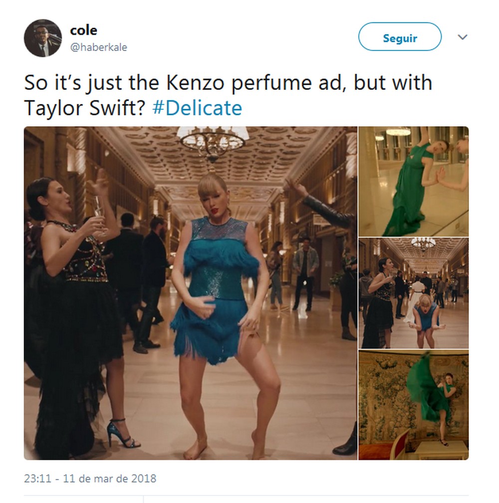 Taylor Swift é acusada de ter copiado a Kenzo em seu novo clipe