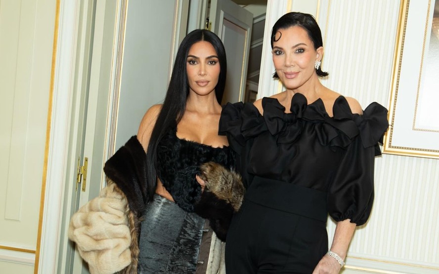 Kim Kardashian celebra aniversário de 70 anos da mãe: 'Uma supermulher'