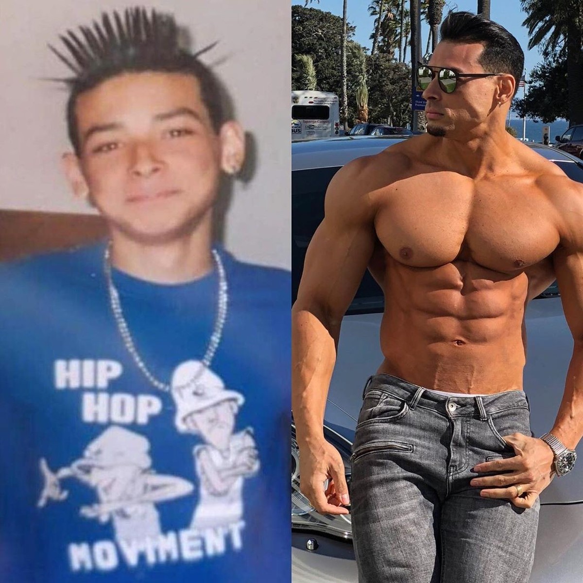 Felipe Franco posta antes e depois chocante e ganha aprovação de ...