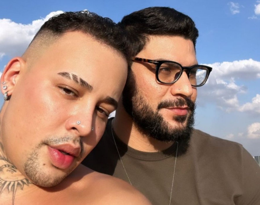 Glória Groove se declara para Pedro Lopes, seu namorado: 'Matar a saudade'