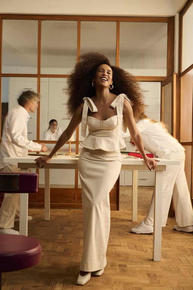 Taís Araújo é a estrela da collab da ALUF com a Renner