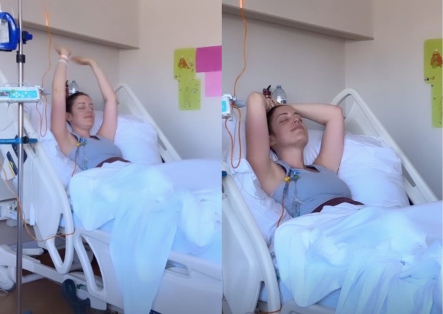 Em tratamento contra câncer, Fabiana Justus canta no hospital: 'Deus é ...