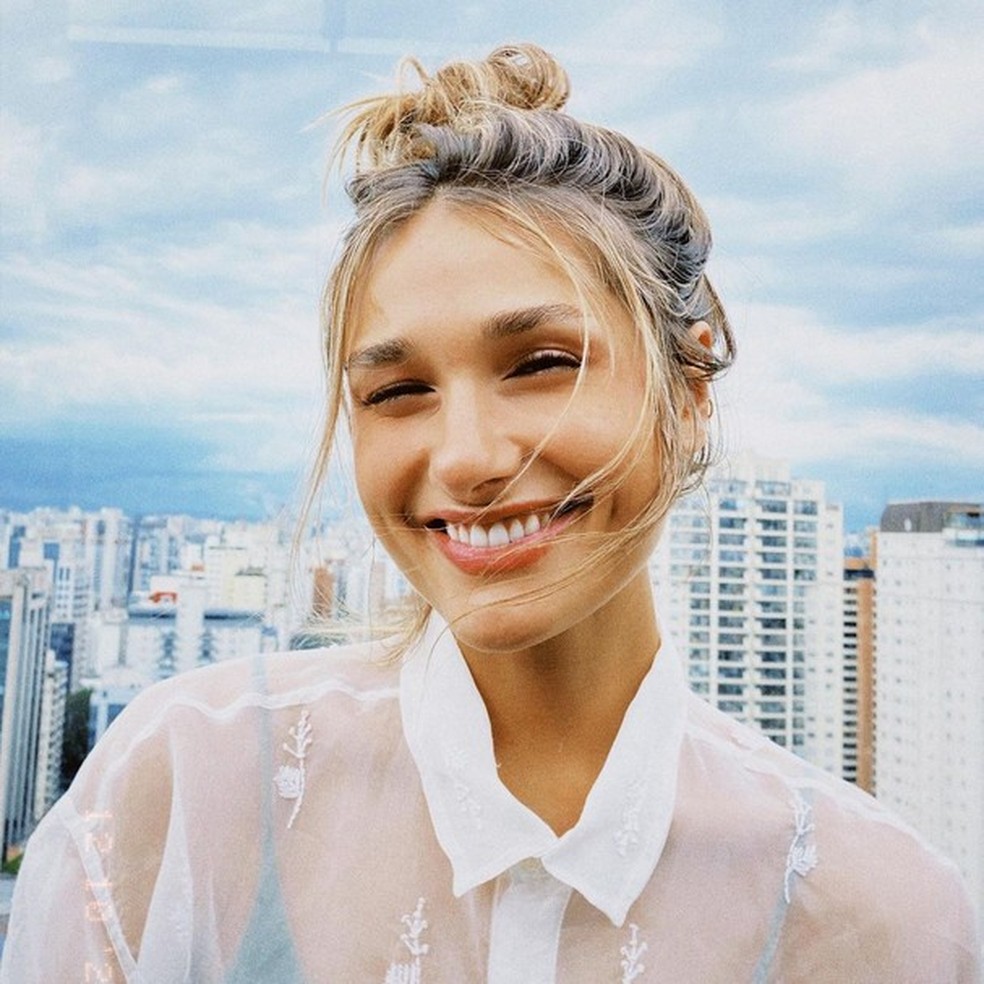 Sasha encanta com cliques feitos pelo namorado