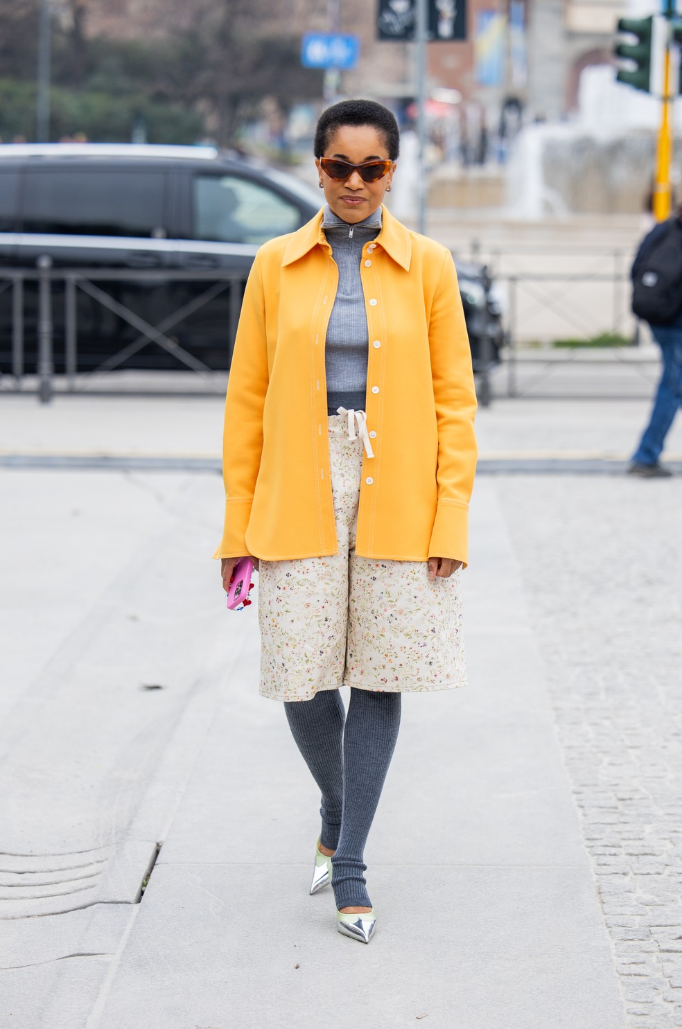 MFW: 11 looks do street style de Milão comprovam que o inverno é colorido