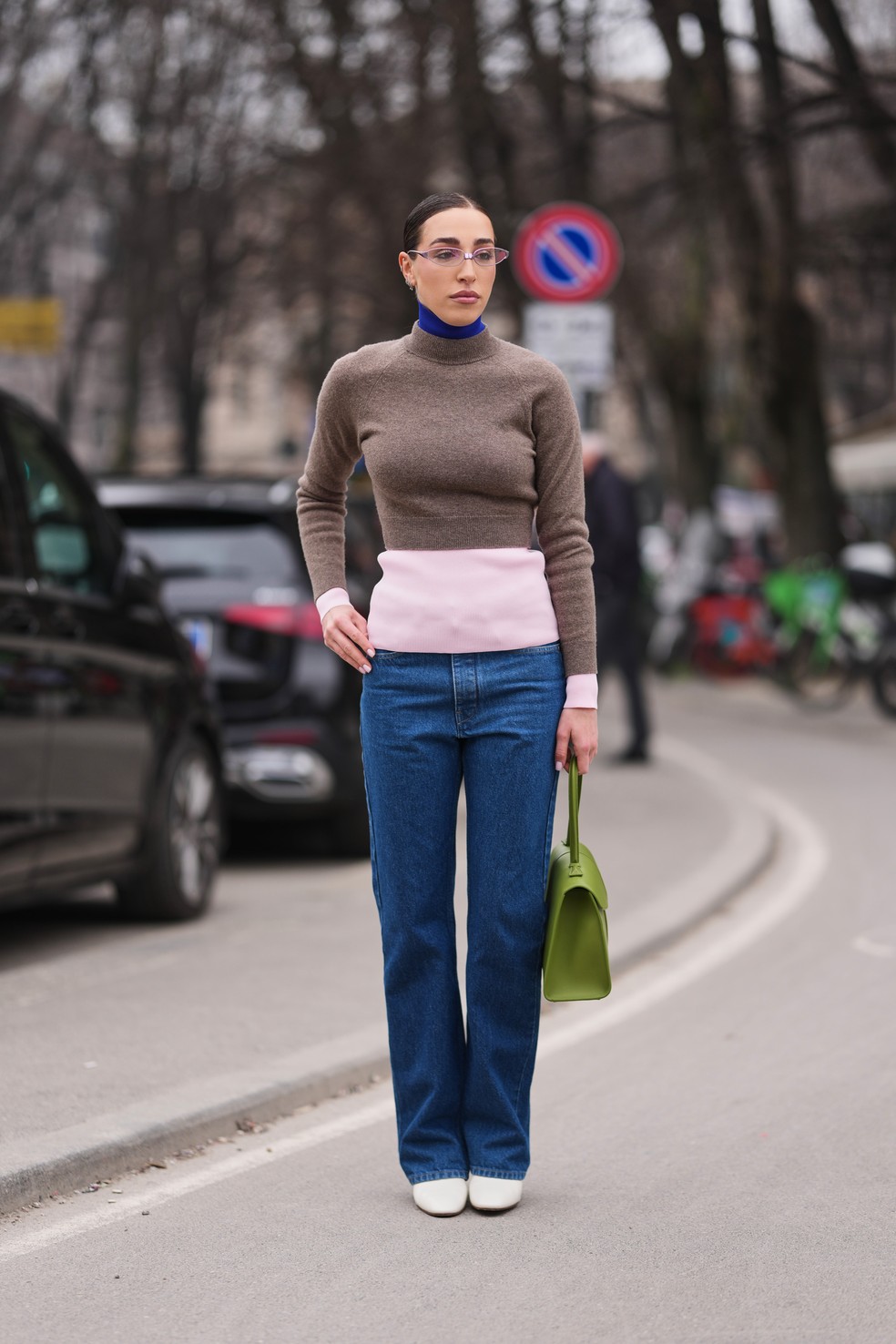 MFW: 11 looks do street style de Milão comprovam que o inverno é colorido