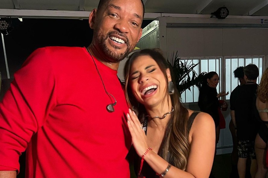Lexa se emociona ao conhecer Will Smith: 'Ele foi extremamente acolhedor'