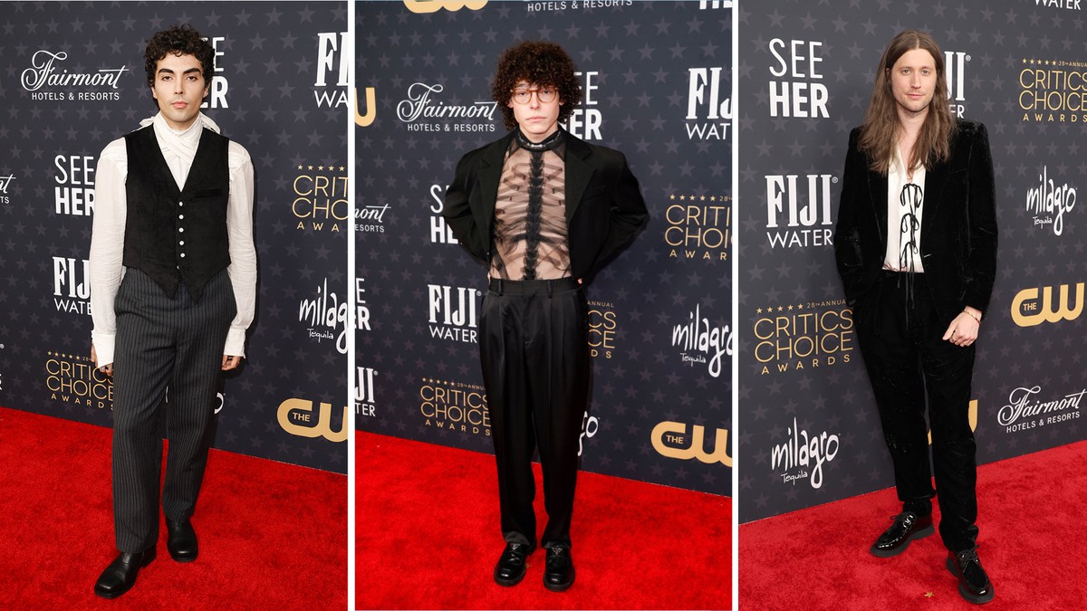Critics Choice Awards 2023: homens ousam no tapete vermelho; Veja looks!