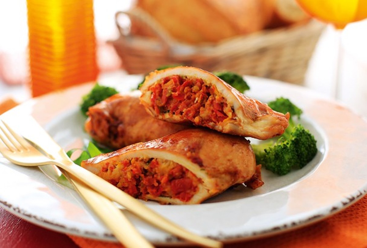 Filé de frango recheado incrementa o prato de todo dia