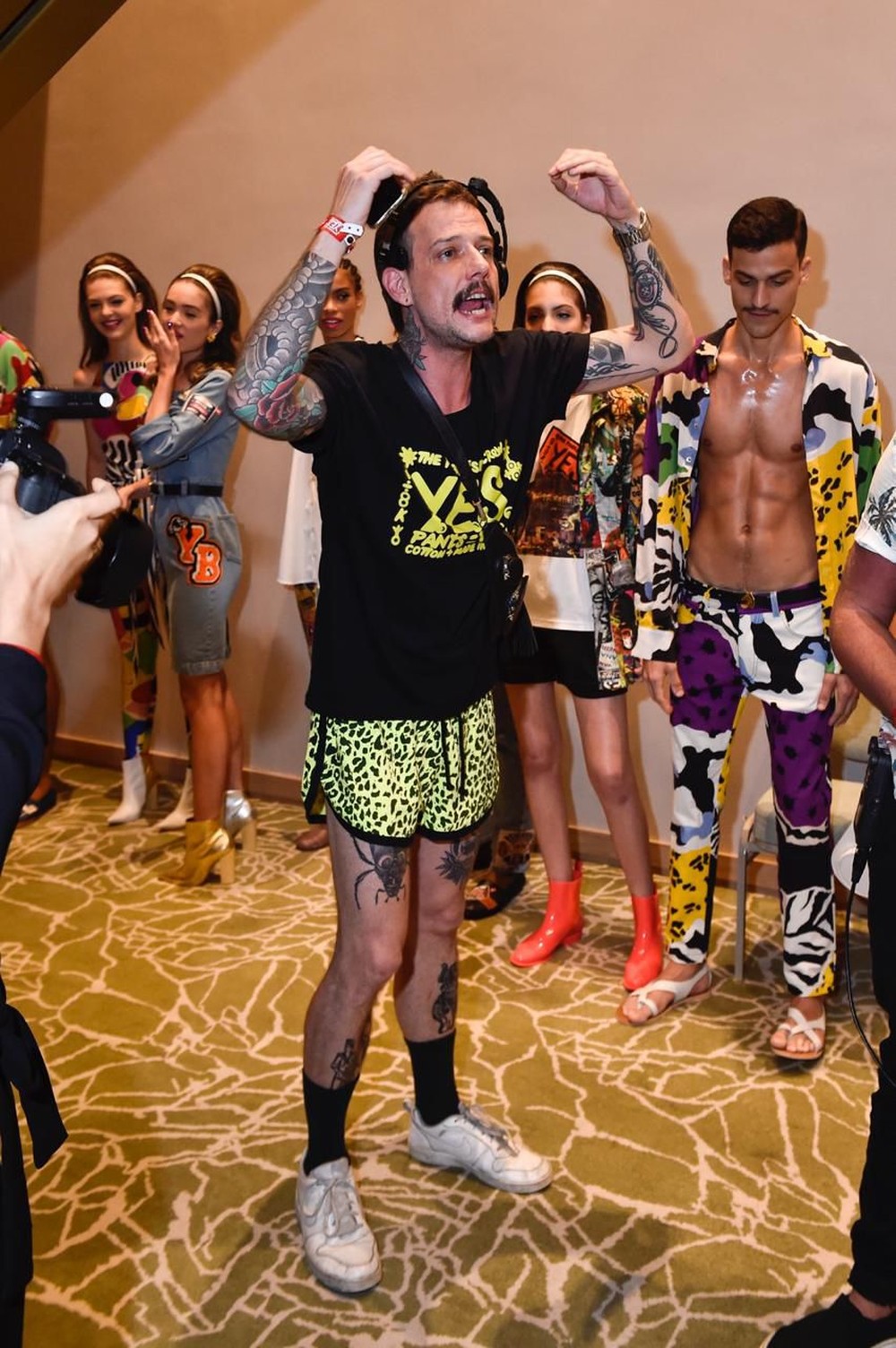 SPFW: Bill Macintyre: 'Passarela é território dos modelos'