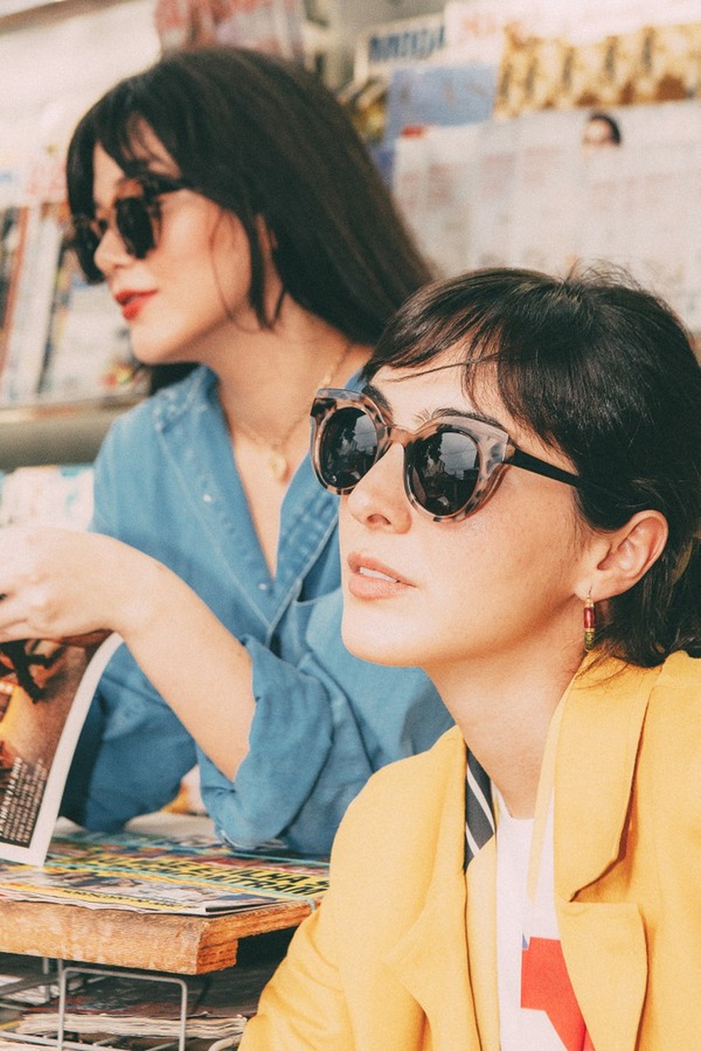 Livo lança novo modelo de óculos em editorial com Victoria Yamagata e ...