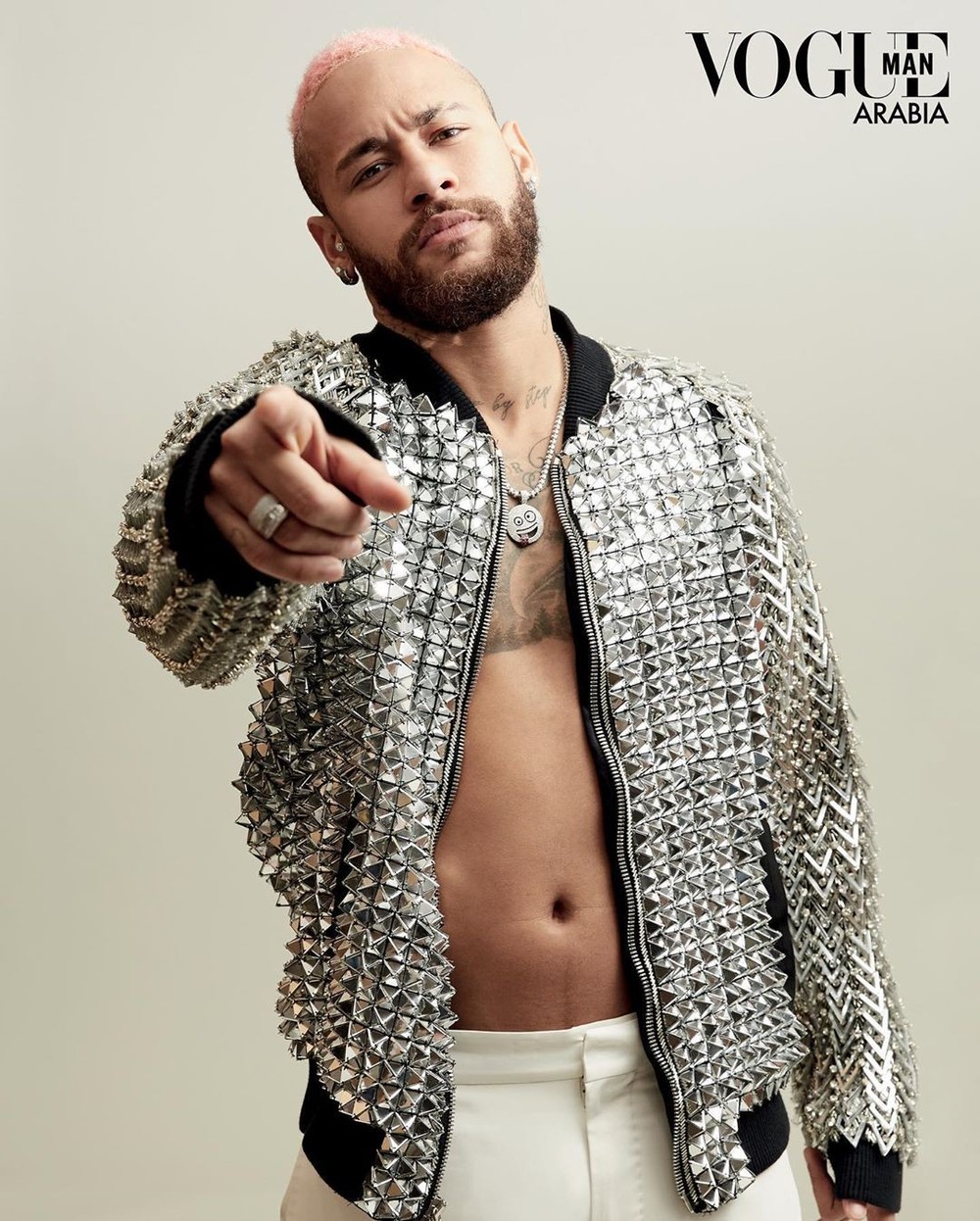 Neymar Jr é capa da Vogue Men Arabia