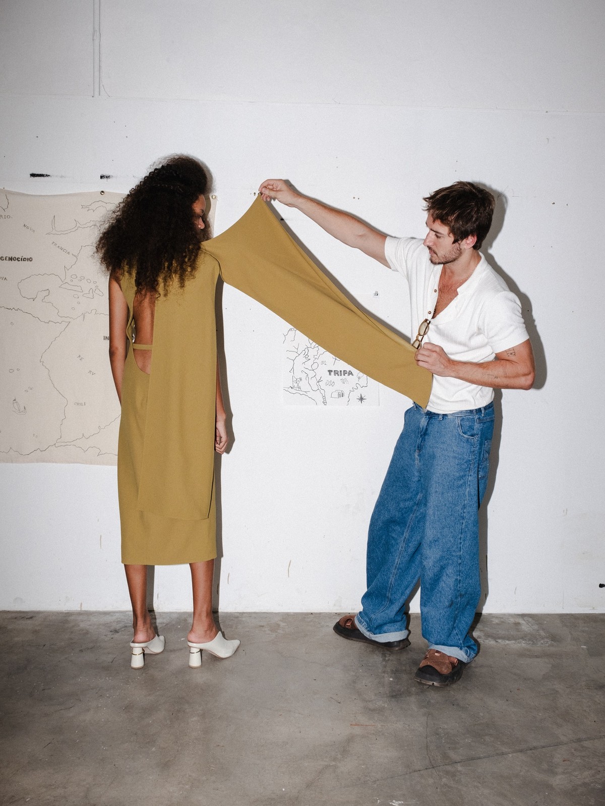 Airon Martin, da Misci, entrega detalhes da coleção Tenda Tripa