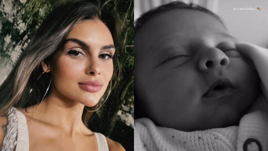 Amanda Kimberlly mostra registro inédito da filha, Helena, fruto do relacionamento com Neymar