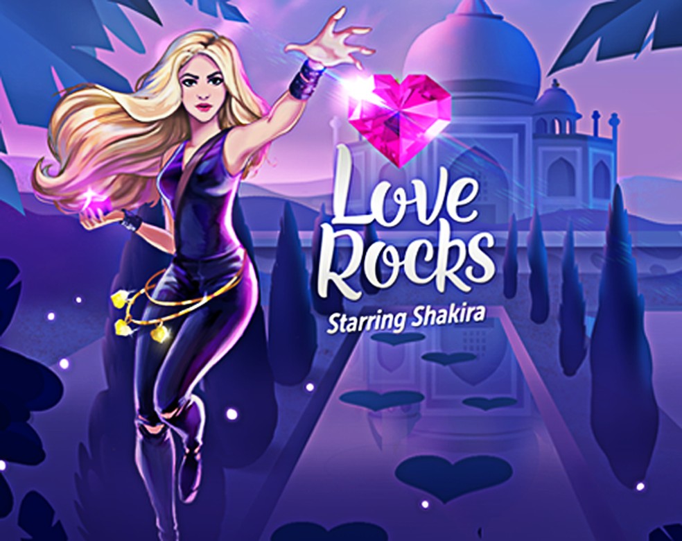 Shakira vira desenho e personagem de novo game 'Love Rocks'